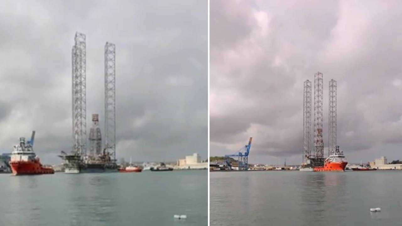 WATCH: The Three Cities are saying ‘adios’ to the oil rig that has been ...