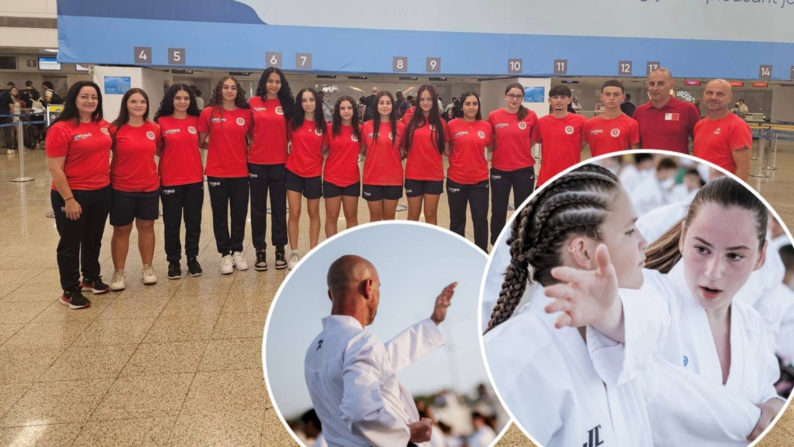 Good luck! Malta Karate Team heads to Italy for World Cadet, Junior ...