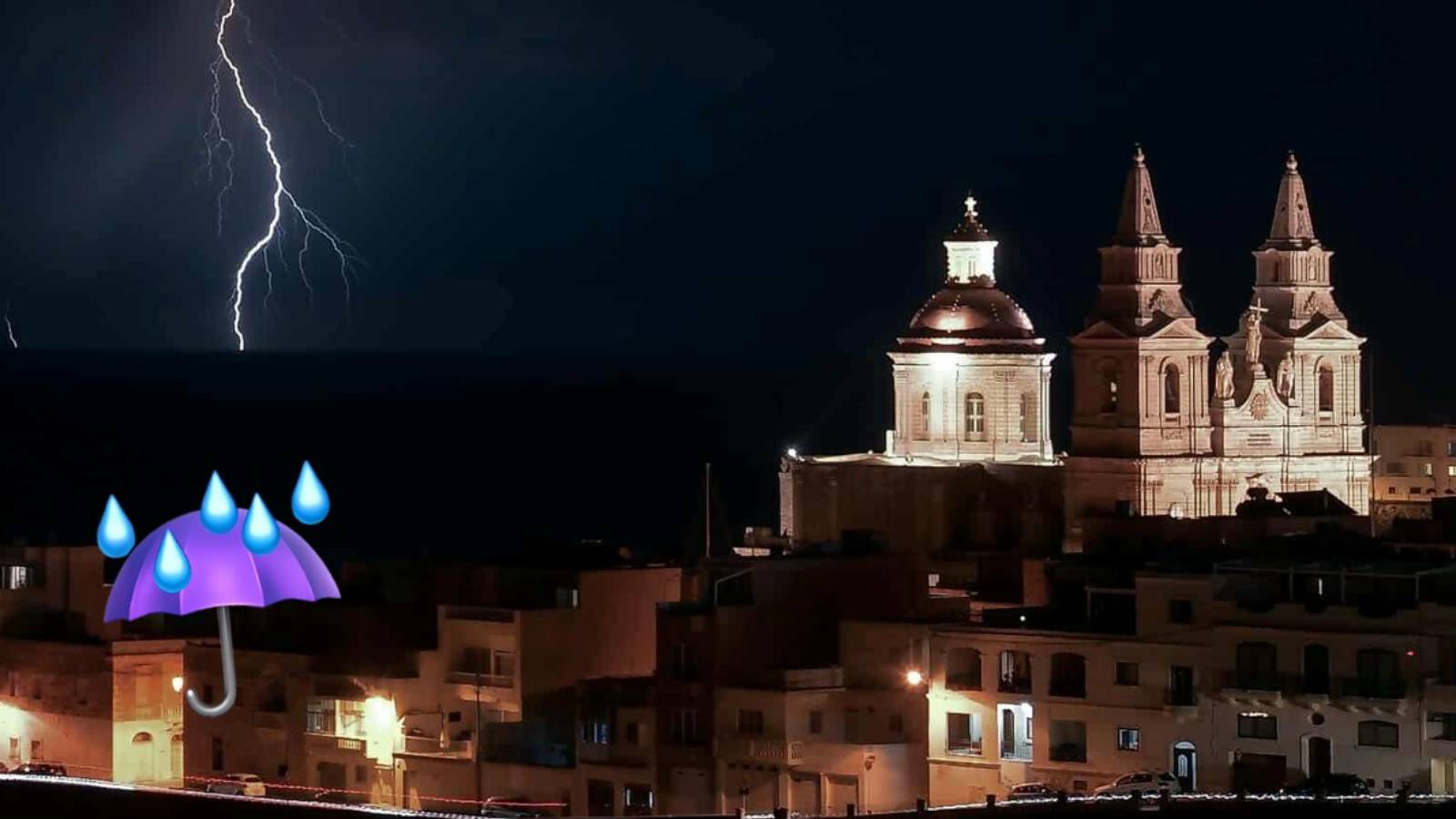 Keep that umbrella out! Stormy weather across Malta expected to ...