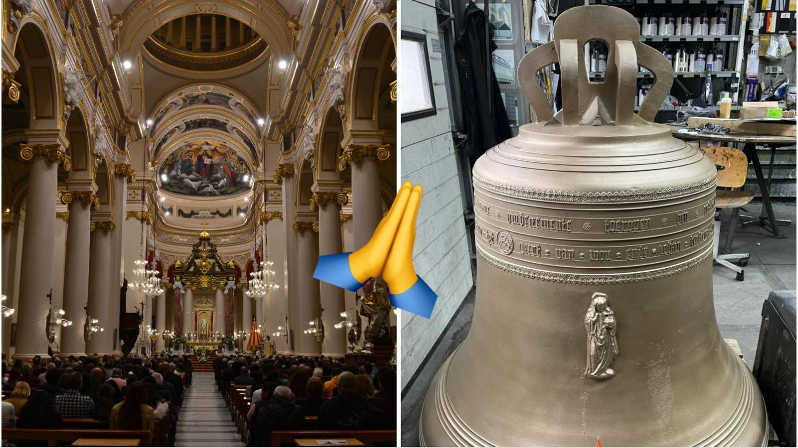 Ringing in history! New bell to join Malta’s largest tuned chime at ...