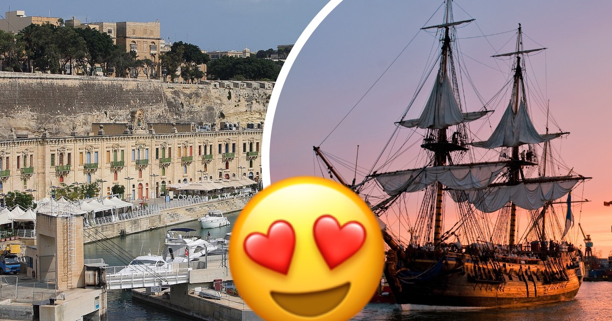 Welcome! The stunning Götheborg of Sweden docks in Malta for the first time