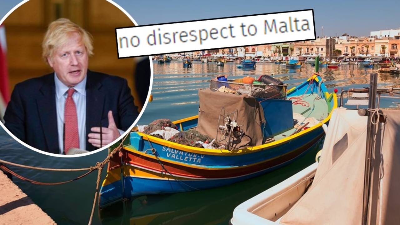 Excuse YOU?! UK Prime Minister Boris Johnson fat shames the Maltese ...