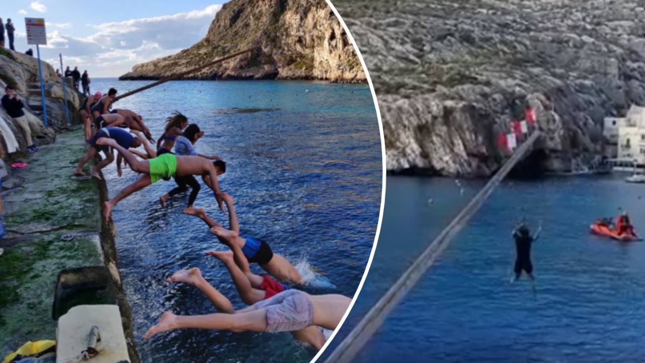 Gostra winter edition! These locals took the leap for a good cause