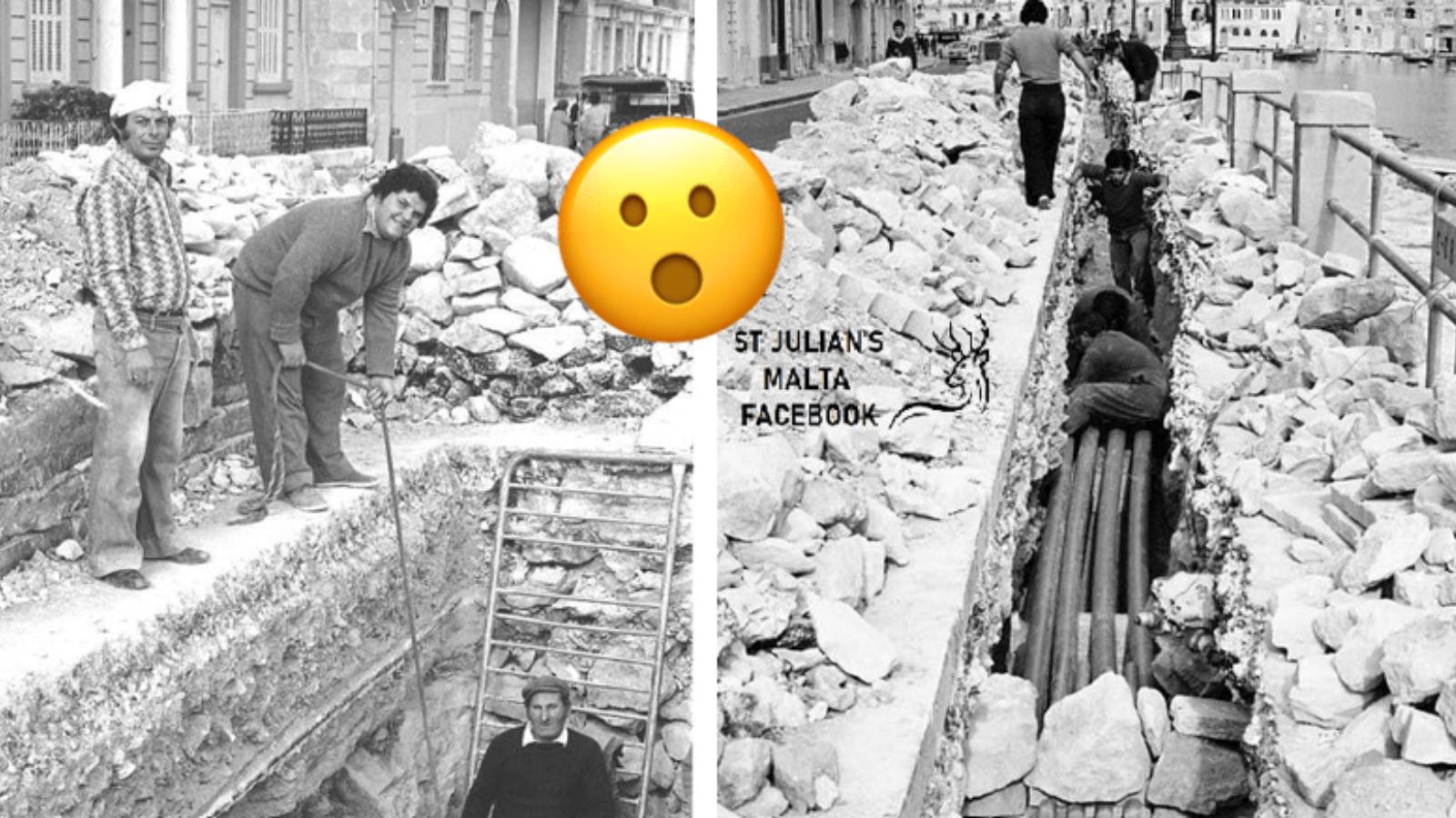 A different perspective! 50-year-old photos show Telemalta workers ...
