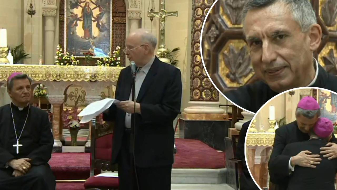 WATCH: It's official! Dun Anton Teuma named Bishop of Gozo