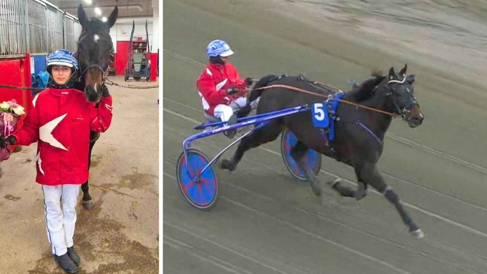 Young Maltese racehorse driver Cherise Farrugia places first in Norway ...