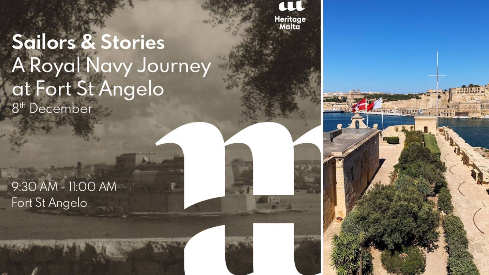 ‘Sailors & Stories’: Explore Fort St Angelo’s naval legacy on a special ...
