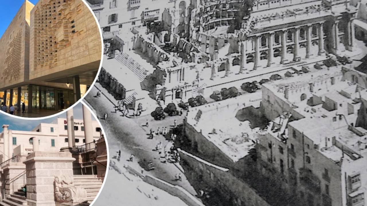 Throwback! Check out Valletta’s Strada Rjali like you’ve never seen it ... Throwback! Check out Valletta’s Strada Rjali like you’ve never seen it ...