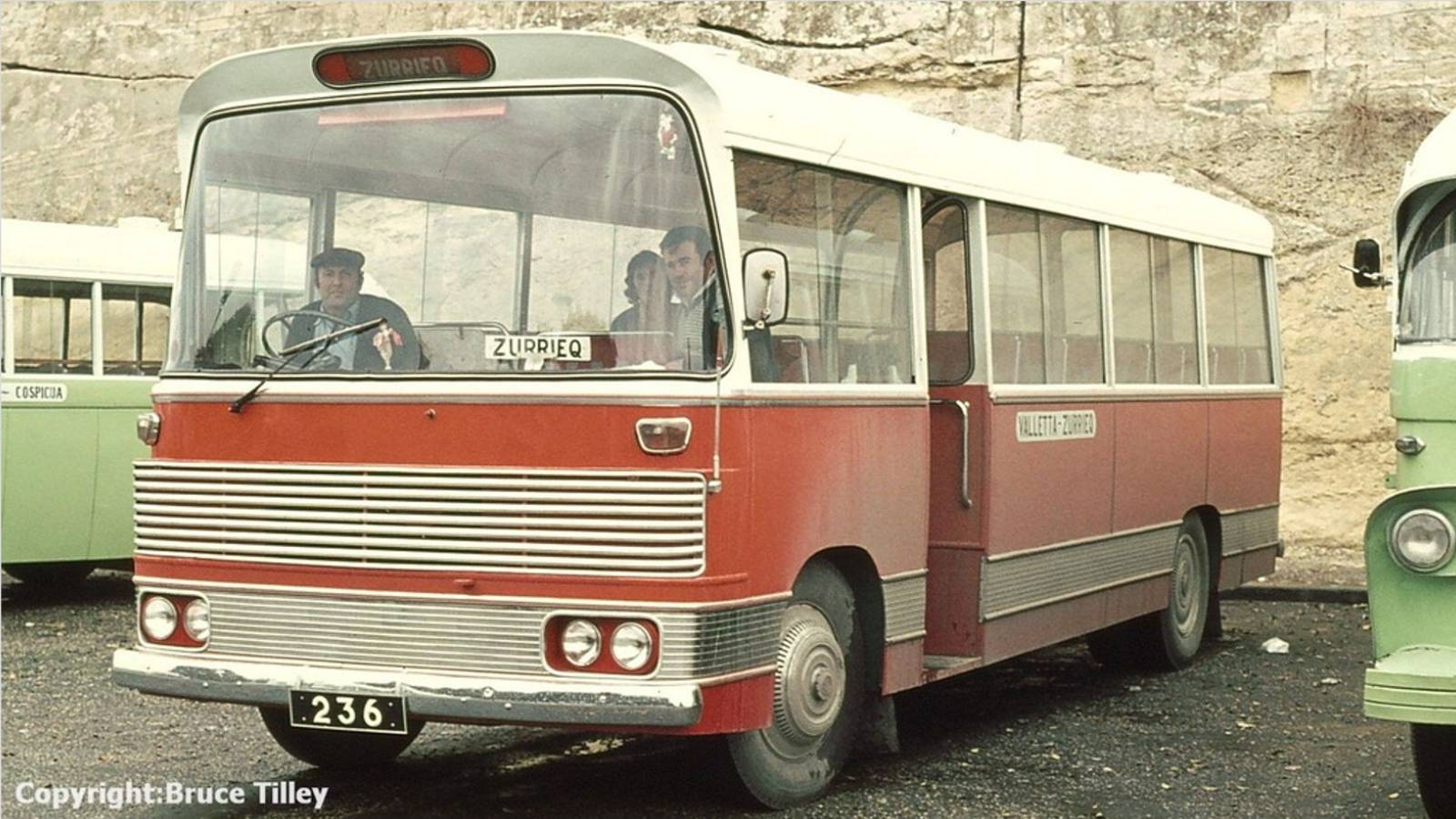 All aboard memory lane! Check out this throwback photo of a vintage bus ...