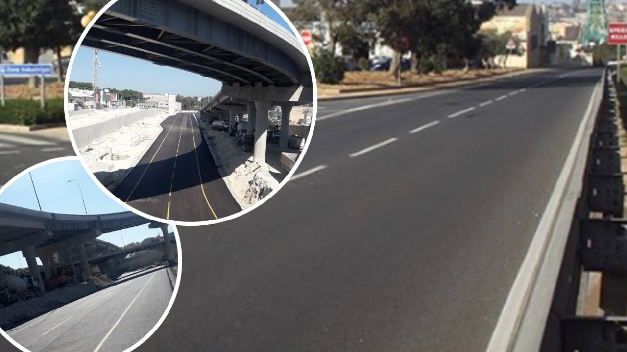 Take note! Garibaldi Road & new northbound lanes at Marsa Junction ...