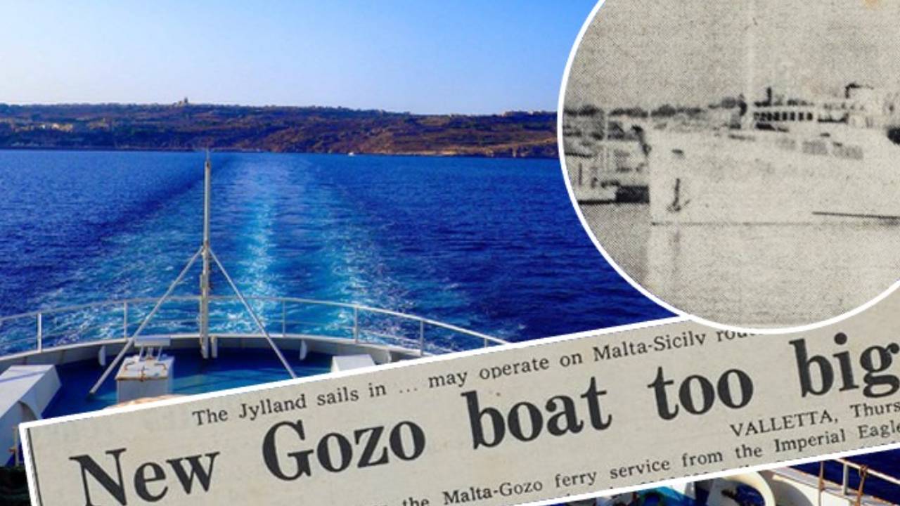 Throwback 1968 news clipping reveals a time when new Gozo ferry was ...