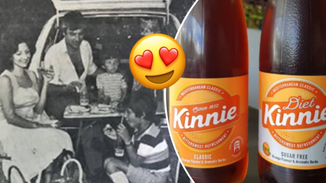 Throwback alert! Check out these vintage Kinnie bottles from the '70s