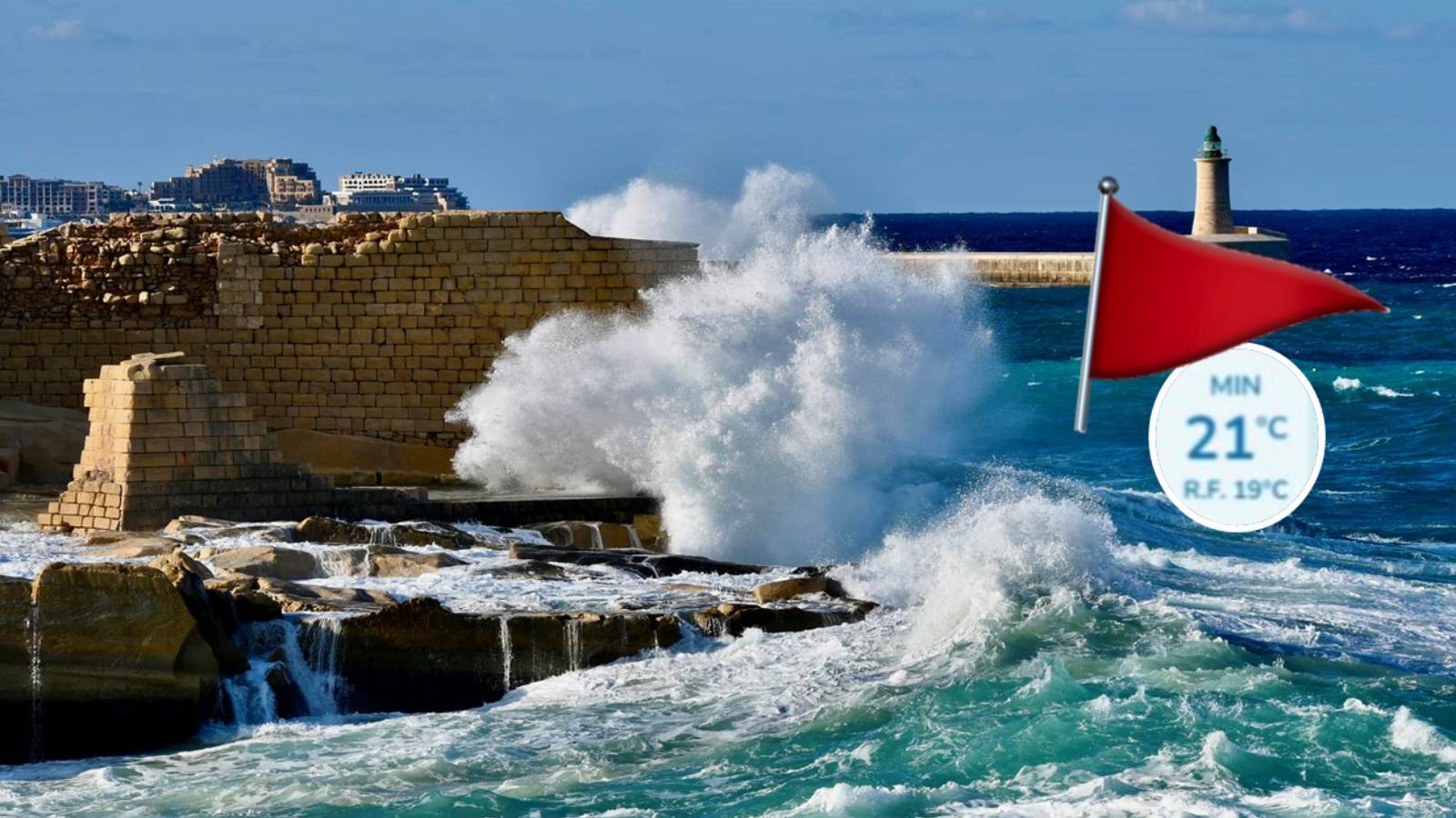 Hold onto your hats! Strong winds and a chilly low of 19°C real feel ...