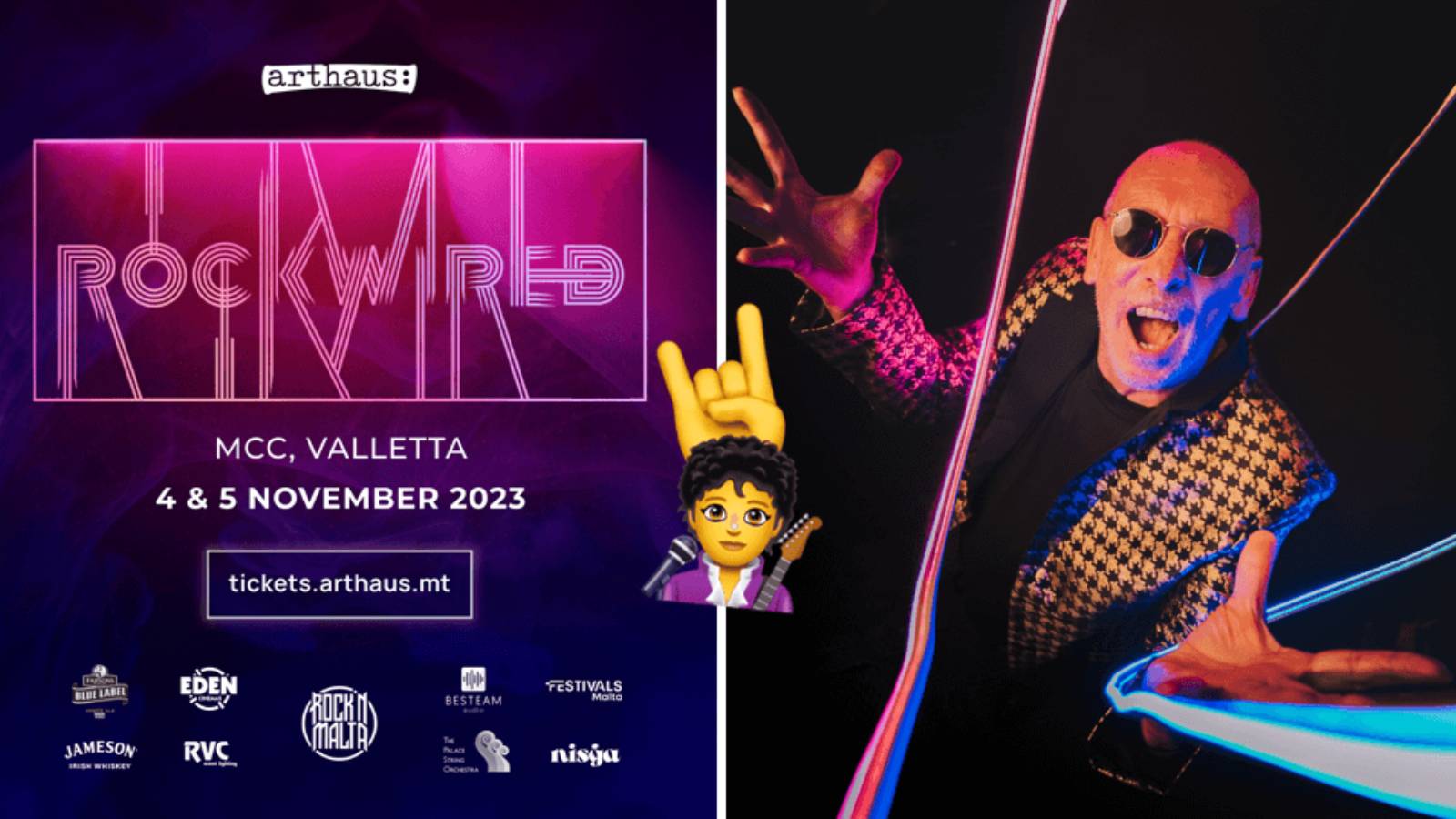 A celebration of rock music! Epic production of ROCKWIRED to be held at Malta’s Mediterranean ...