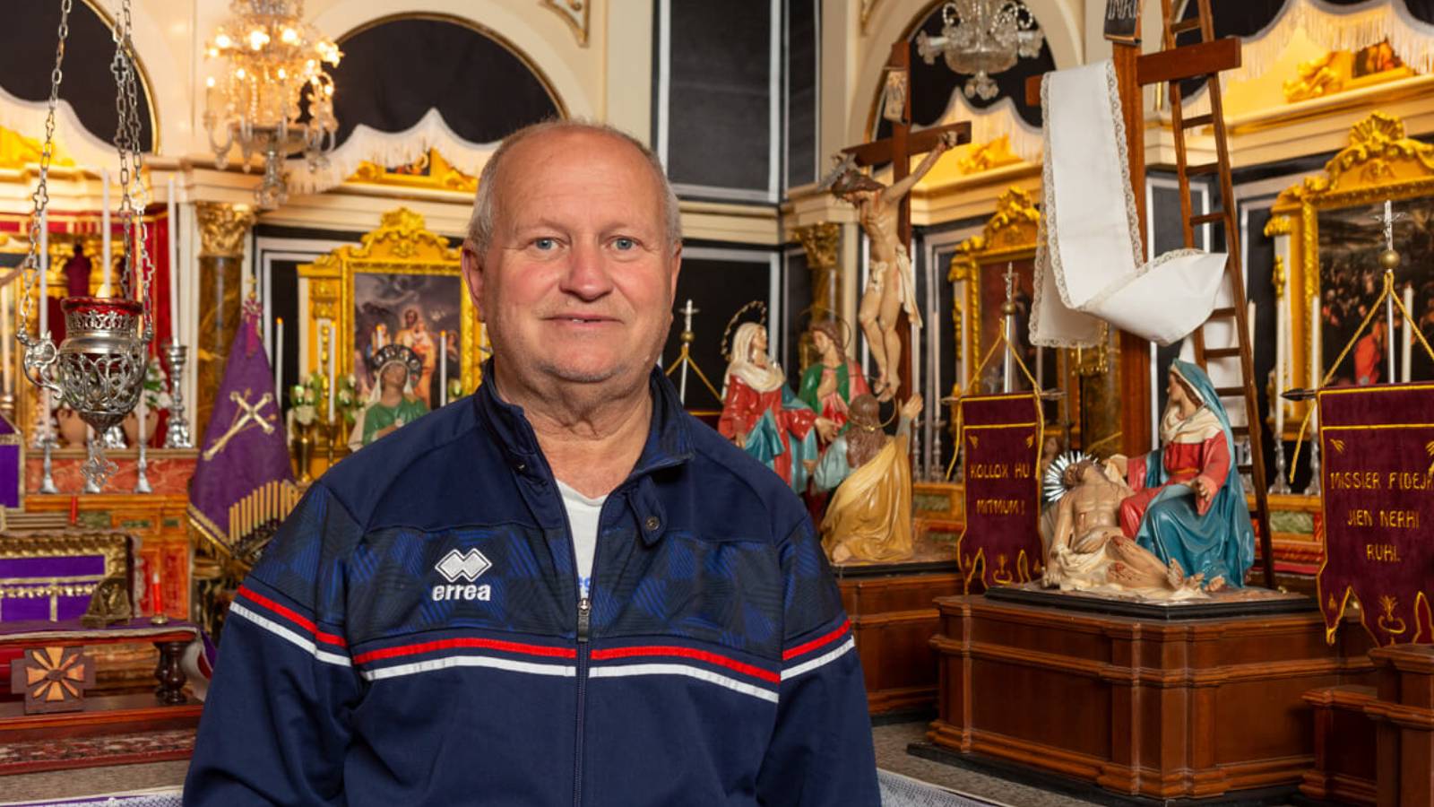 Meet Alfred Grima, a Lent and Easter enthusiast holding Holy Week ...