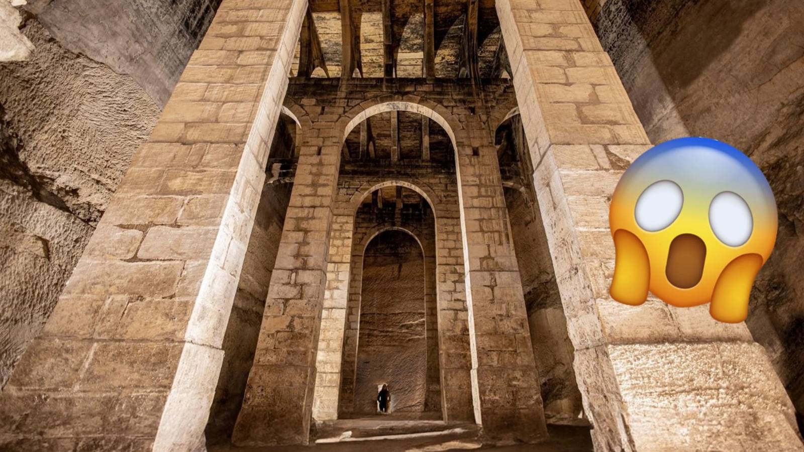 What lies beneath! A look at the impressive water reservoir under the ...