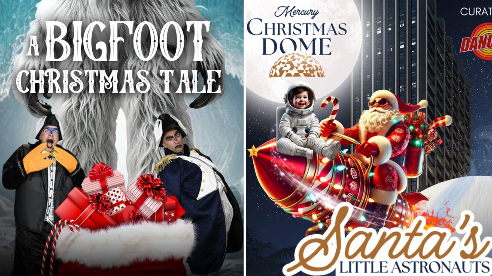 Festive fun awaits! Christmas Dome brings Danusan and Santa to St ...