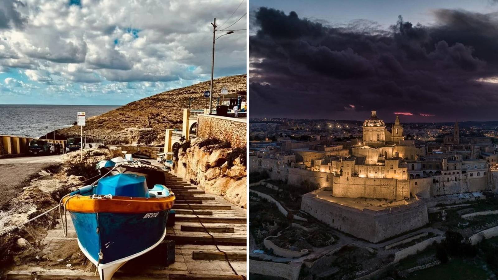 What does typical January weather look like in Malta & Gozo?