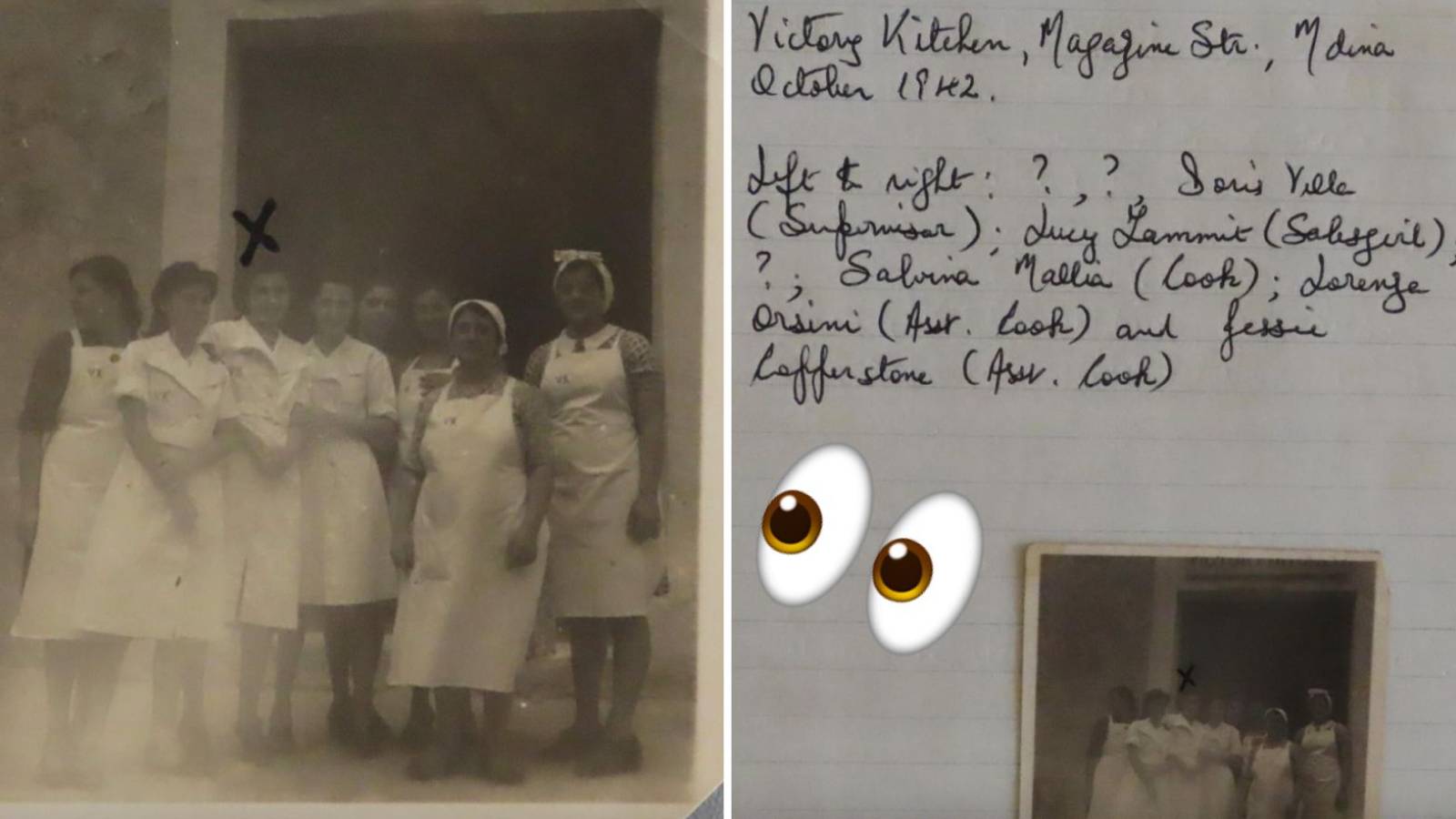 A 1942 throwback! Check out this vintage photo showing staff at a ...