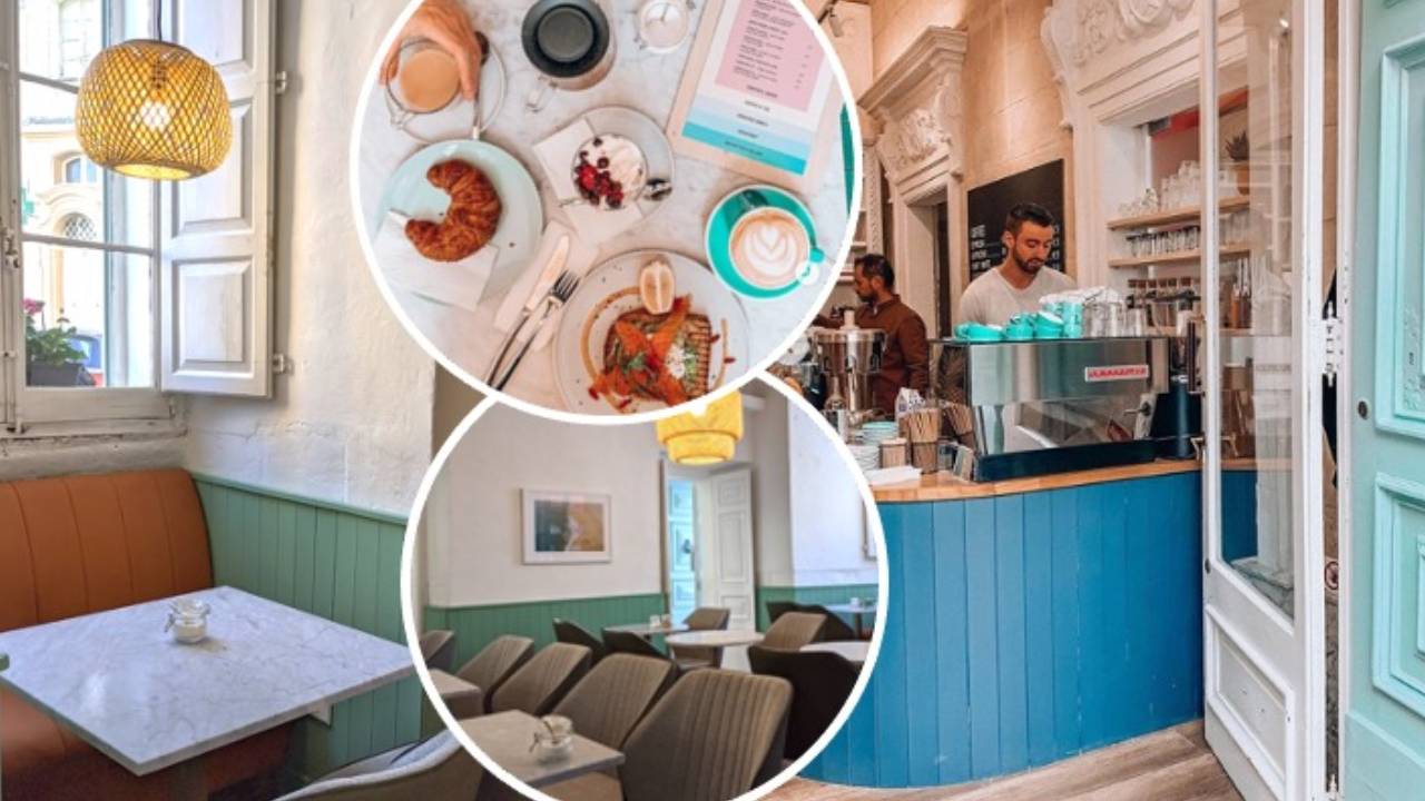 This sleek new cafe has just opened instead of Flora's in Naxxar