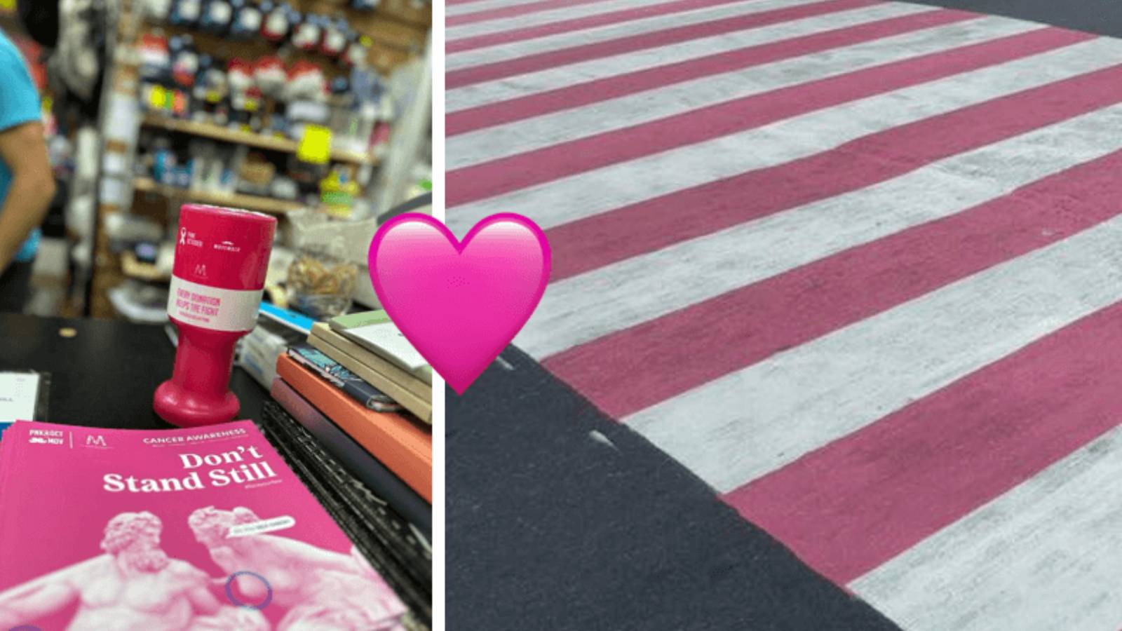 Go Pink! Malta’s zebra crossings turn pink in aid of Pink October
