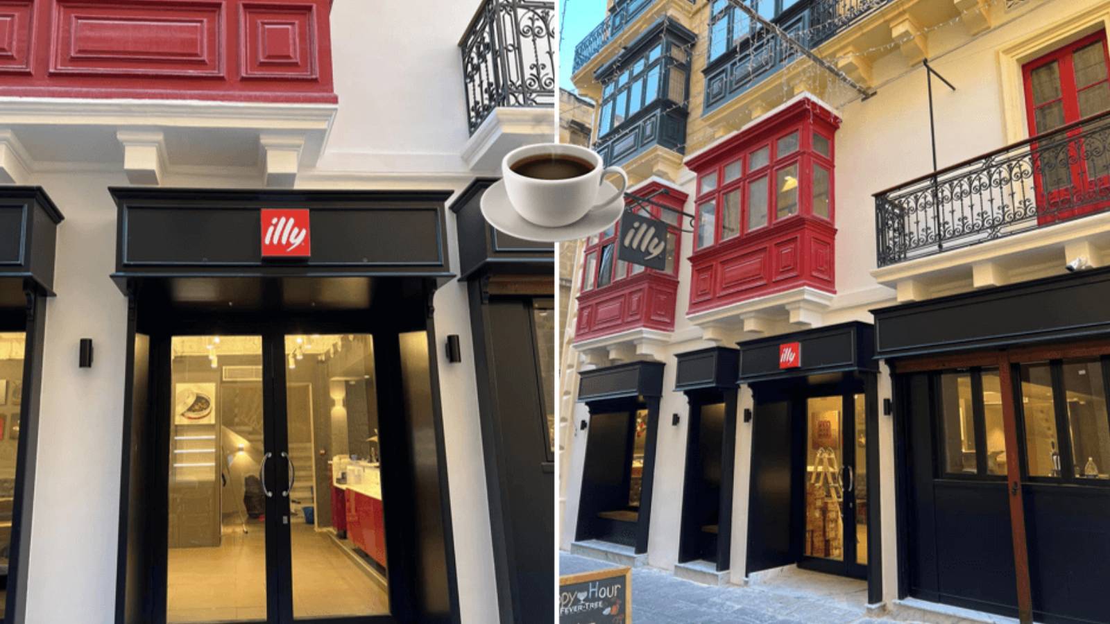 Welcome to Valletta! An illy coffee shop is coming soon to Malta’s capital city