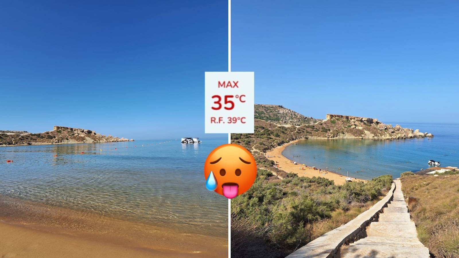 The heat strikes back! Temperatures set to rise again this week in ...