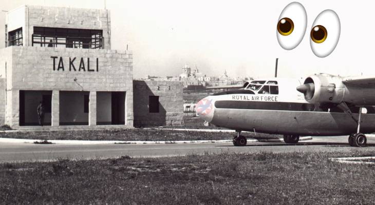 Flights from the past! Check out this 1920s photograph of Ta’ Qali’s ...