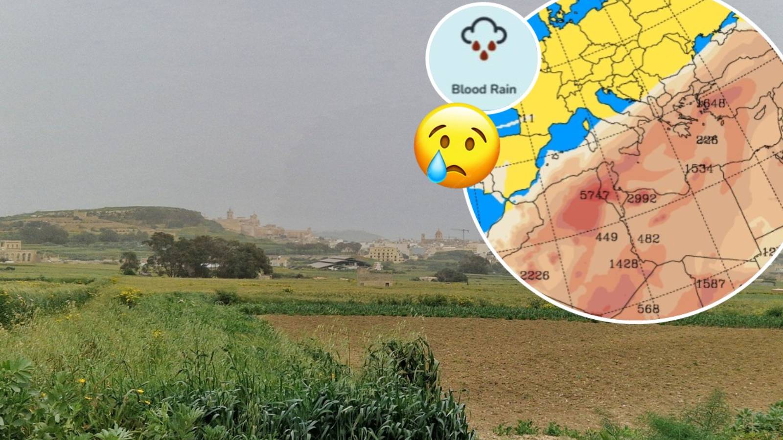 Blood rain incoming! May continues with warm temperatures, cloudy skies ...