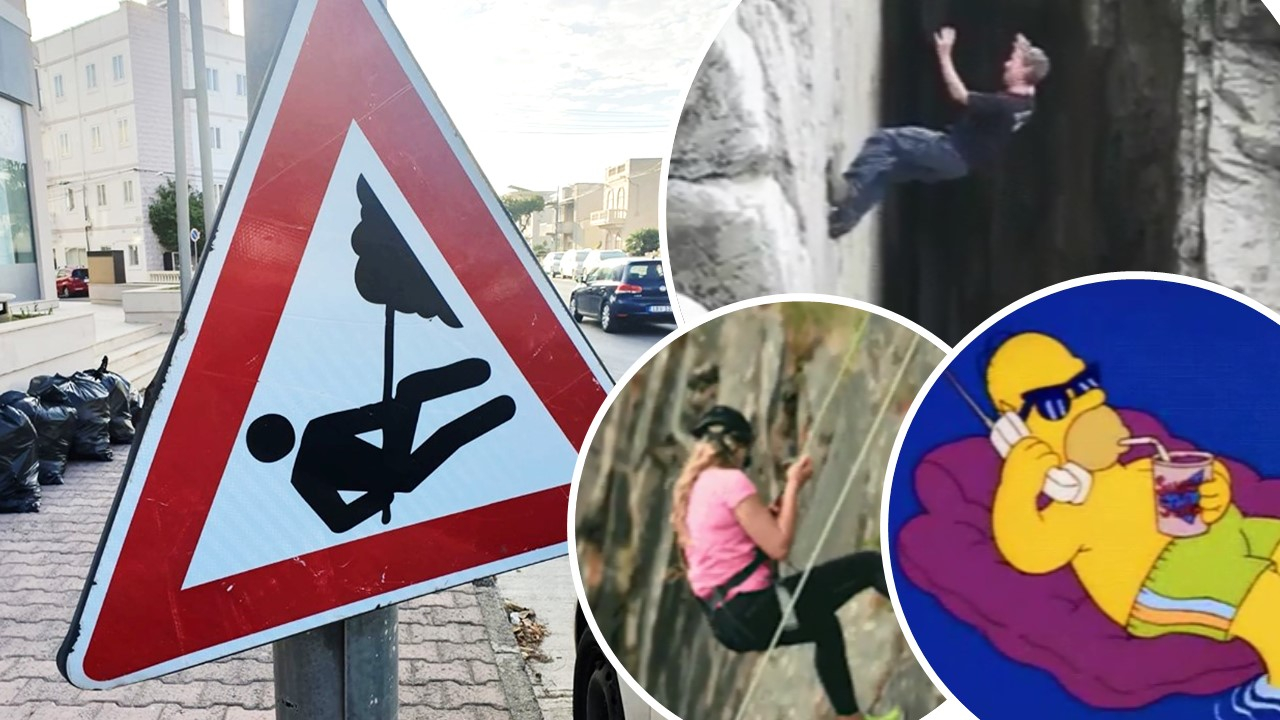 5 hilarious interpretations of what Mosta’s new lopsided road sign ...