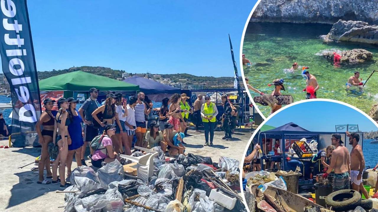 Teamwork makes the dream work! Over 2 tonnes of trash cleared out from ...