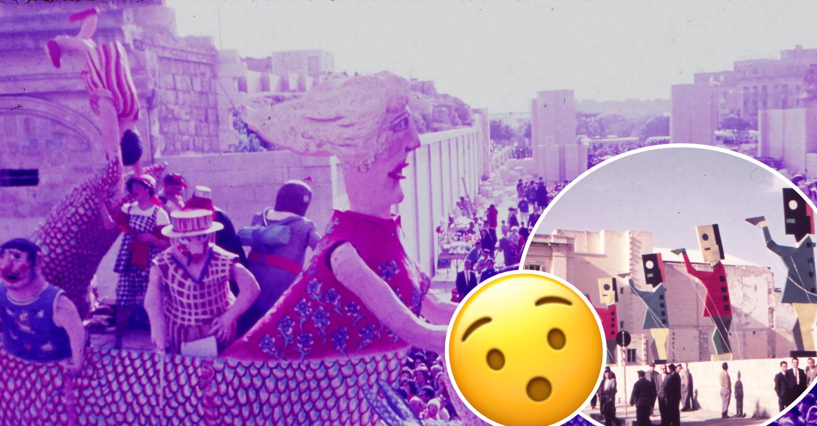 Incredible! Check out these shots of Maltese Carnival from back in the 60s