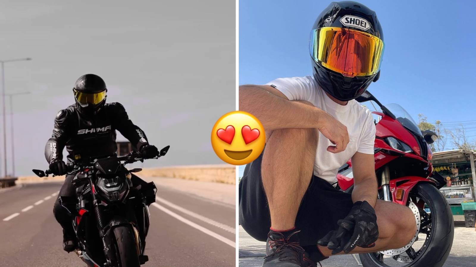 Mystery biker! Motorcyclist goes viral on social media posting videos ...