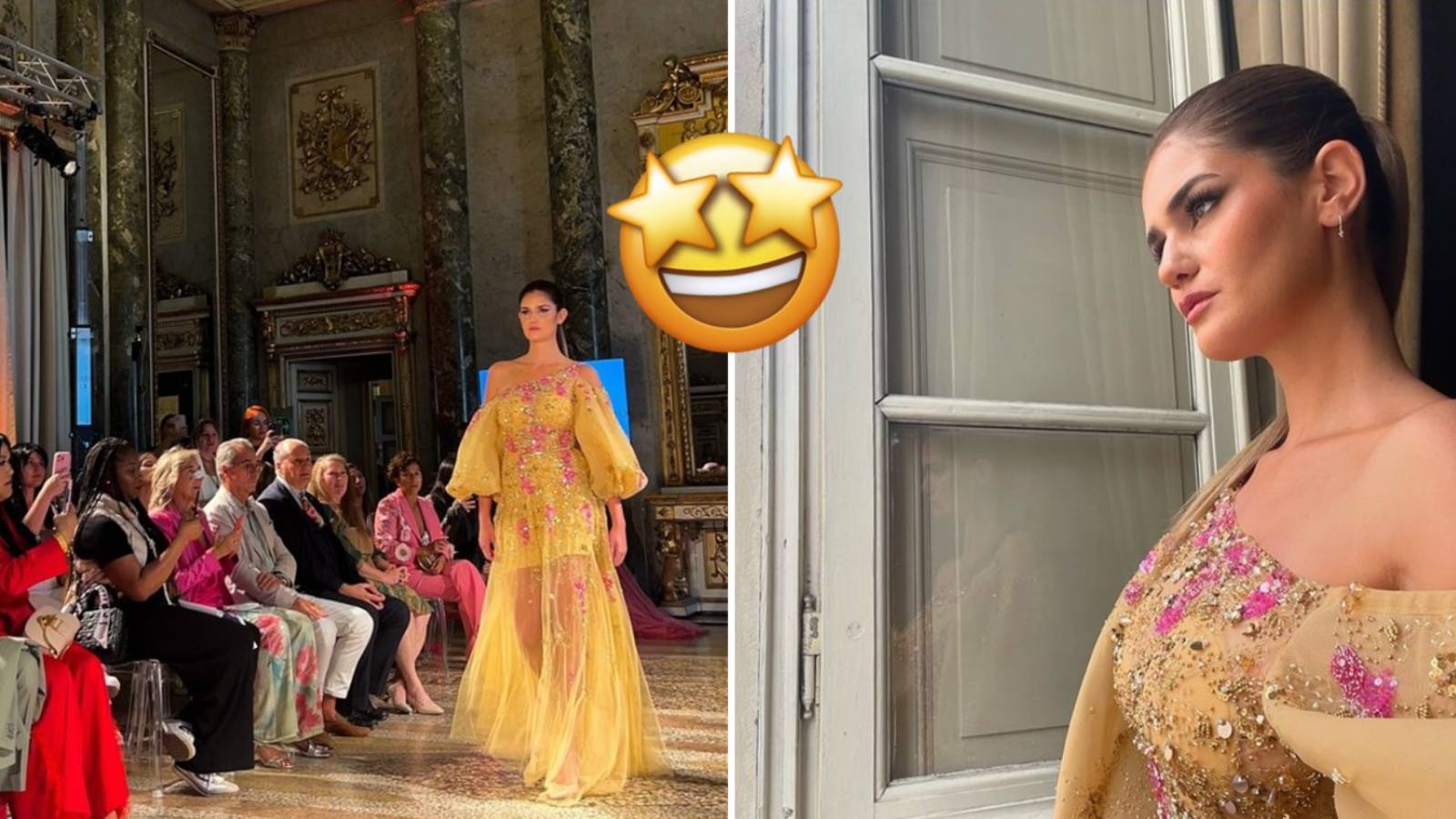 Runway radiance! Maltese model Giulia Bartoli shines on the catwalk at ...