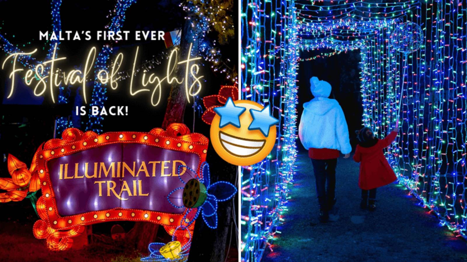 Christmas is that you? Malta’s Magical Illuminated Trail is back for the holiday season