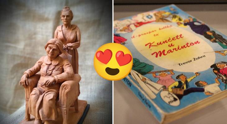 From books to life! Maltese sculptor Indri Attard immortalises Trevor ...