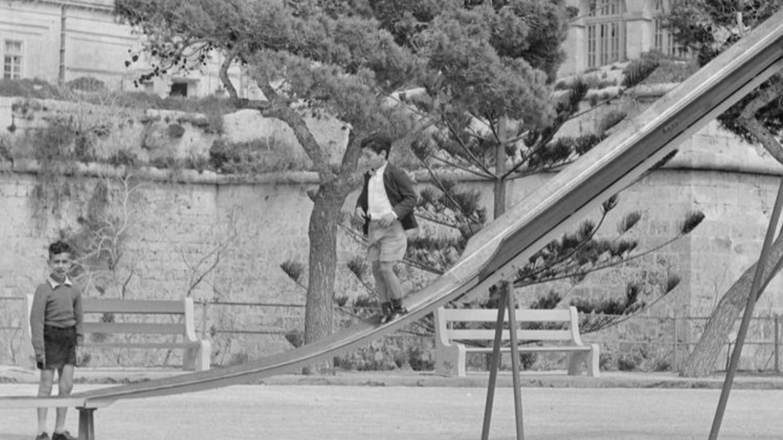 Sweet nostalgia! Photo taken in 1963 shows Maltese children playing in ...