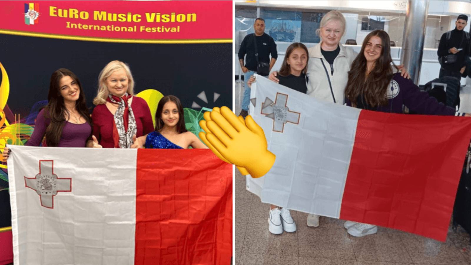 Making Malta proud! Two young Maltese singers win big at the Euro Music ...