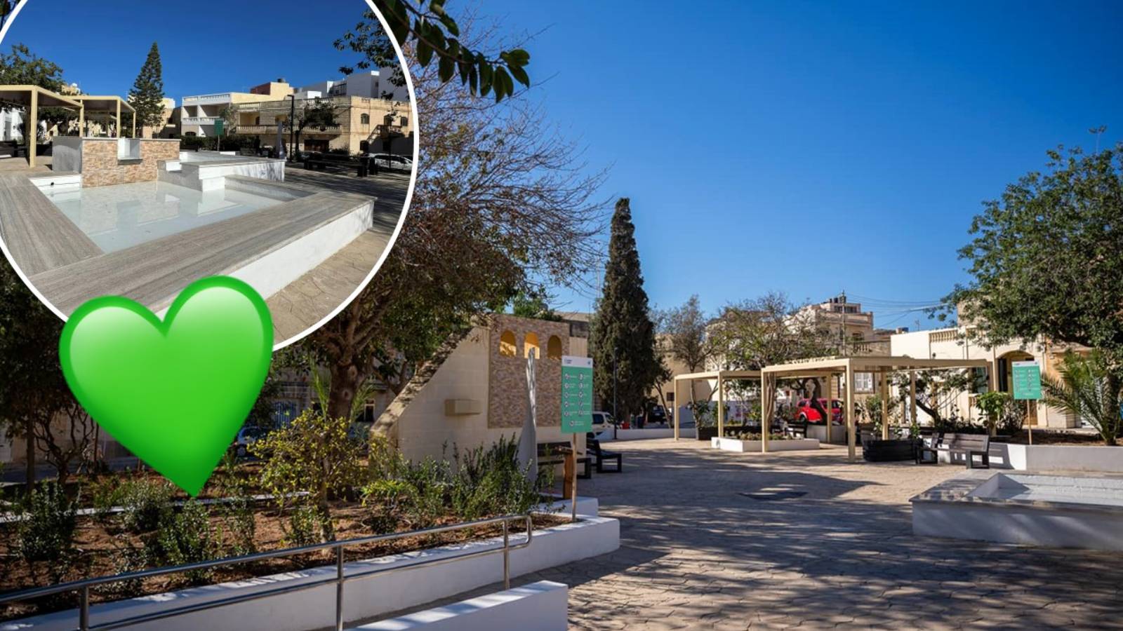 Recreational haven! Birzebbuga unveils a revamped Independence Garden