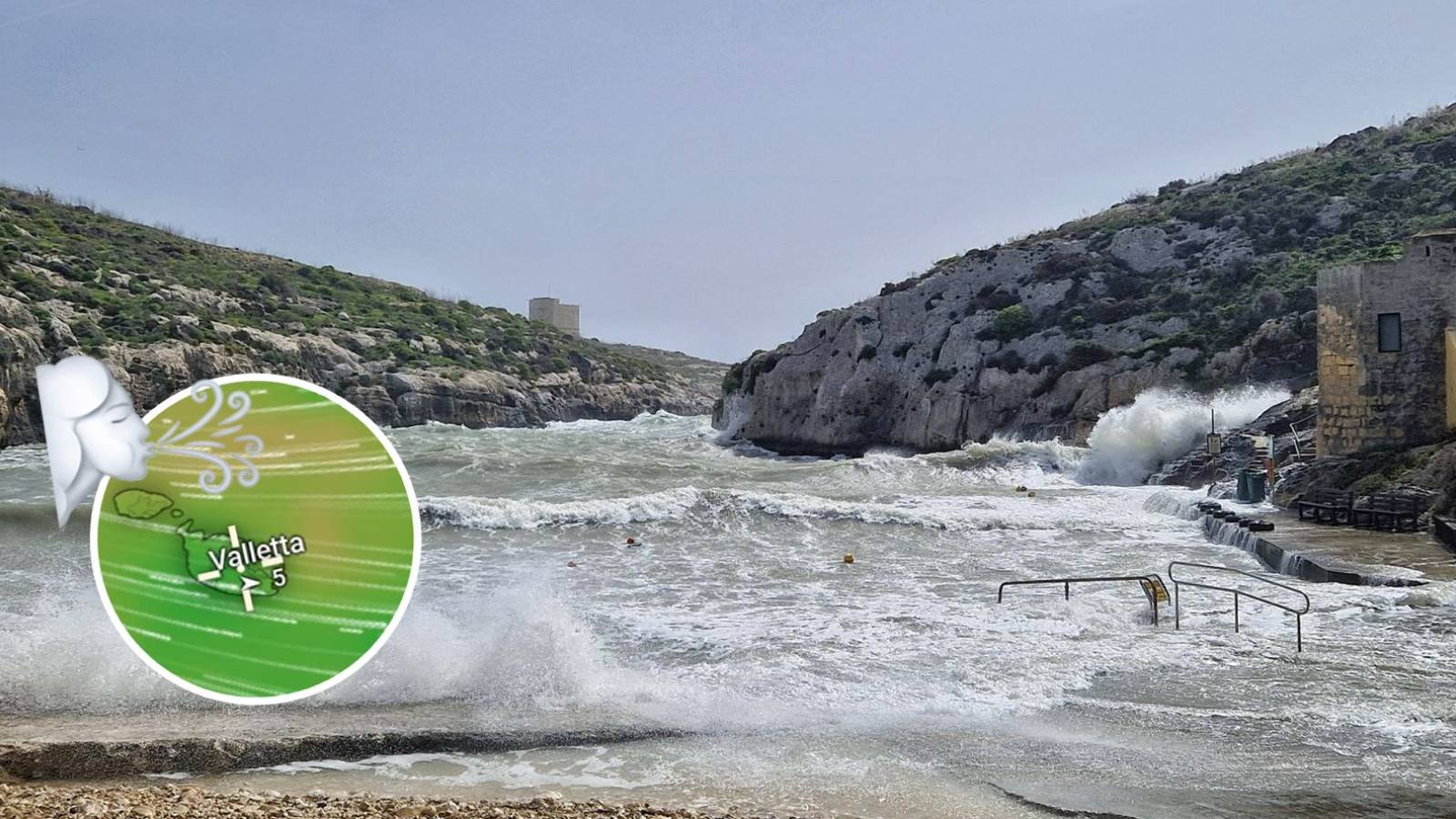 Could this be the end of the heatwave? Strong Force 5-6 winds expected ...