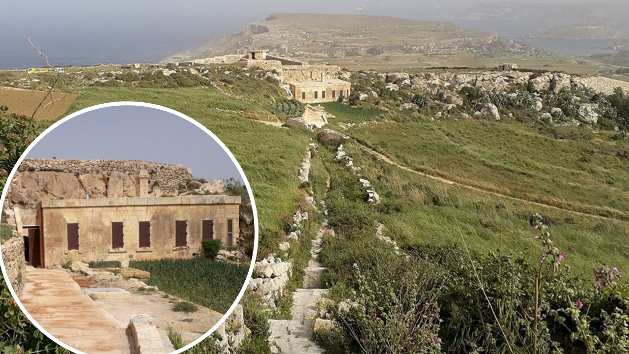 This historic Maltese military building has been restored as an ...