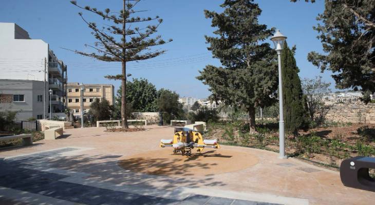 Welcoming and accessible! Green space in Mosta transformed into a sustainable community haven