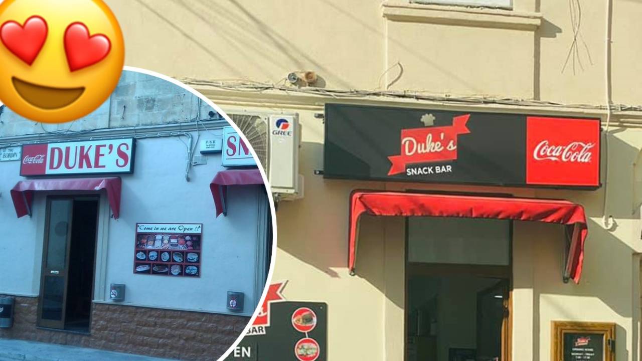 This is not a DRILL! Msida's Duke’s Snack Bar returns following roof ...