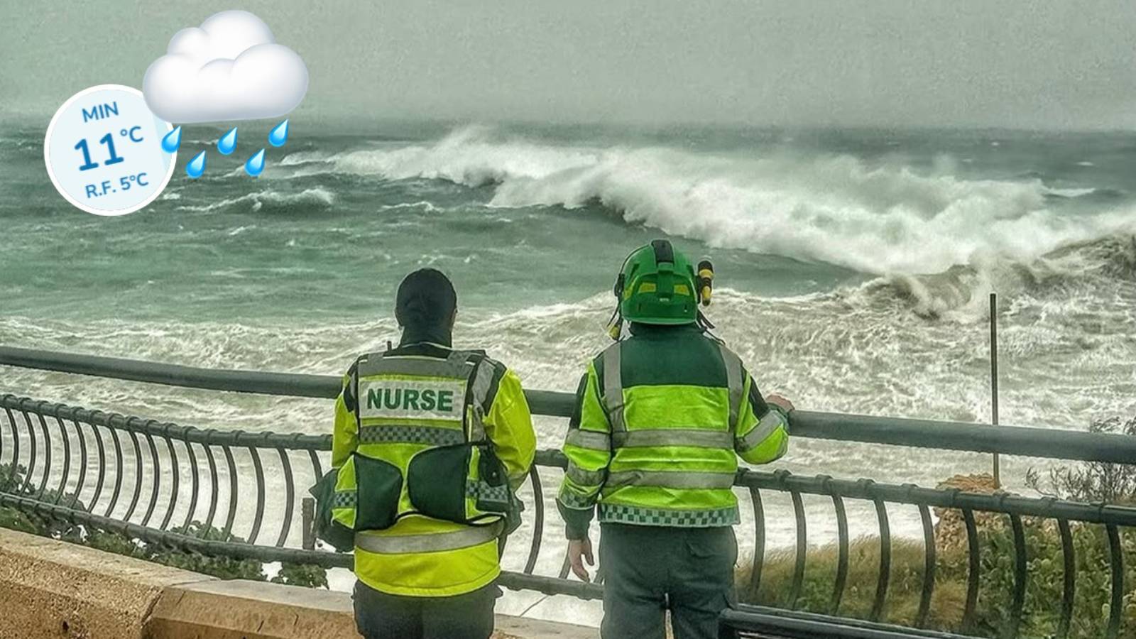 Gale force 9 returns! Malta prepares for a very windy weekend and 5°C ...