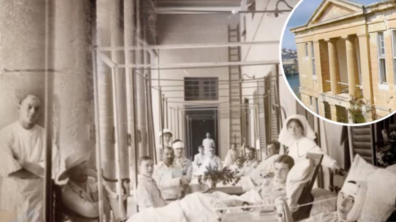 WATCH: BBC News video sheds light on Malta’s past as Nurse of the ...