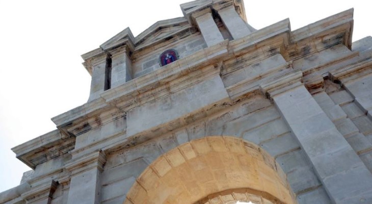 Zabbar’s newly restored Hompesch Gate revealed in all its glory