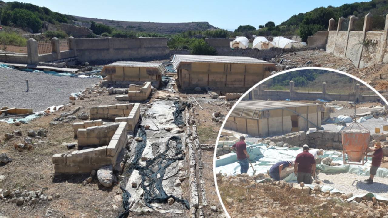 Protecting our past! Heritage Malta backfills Roman Baths to prevent ...