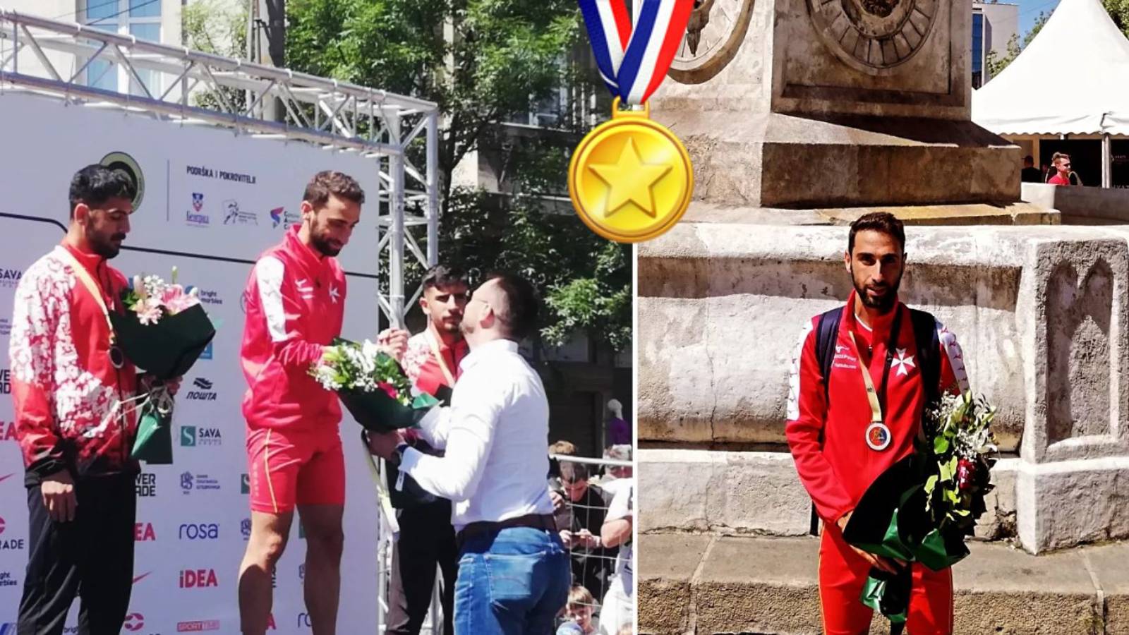Making Malta proud! Luke Micallef scores first gold medal at the Balkan ...