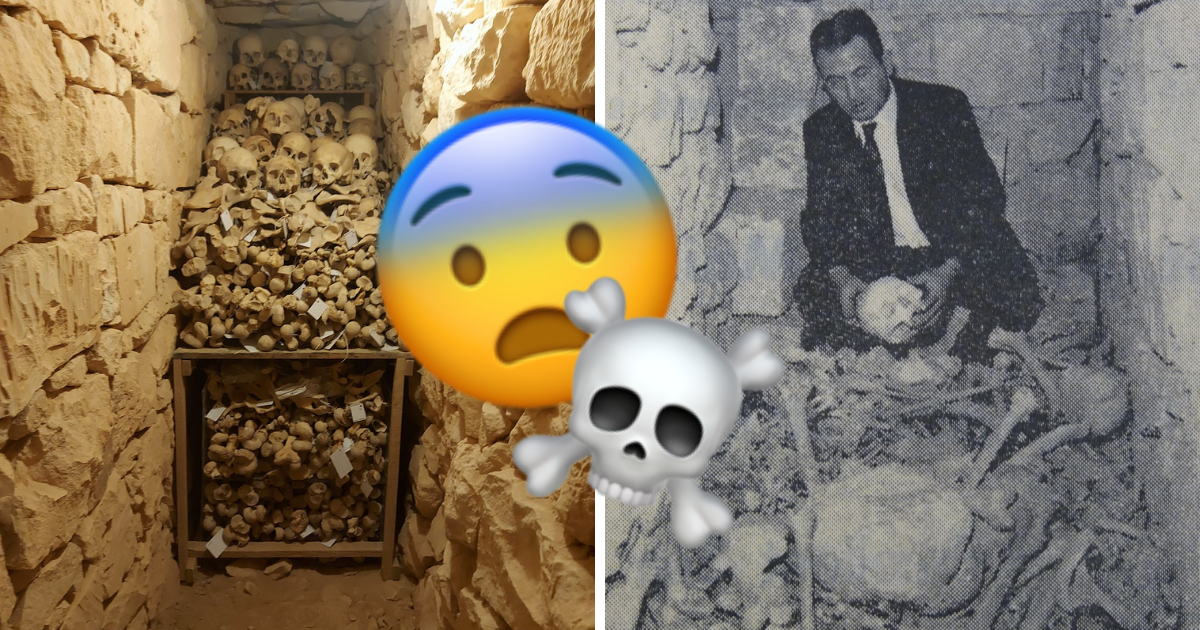 Creepy! Research into Zejtun church’s ‘tunnel of bones’ finalised