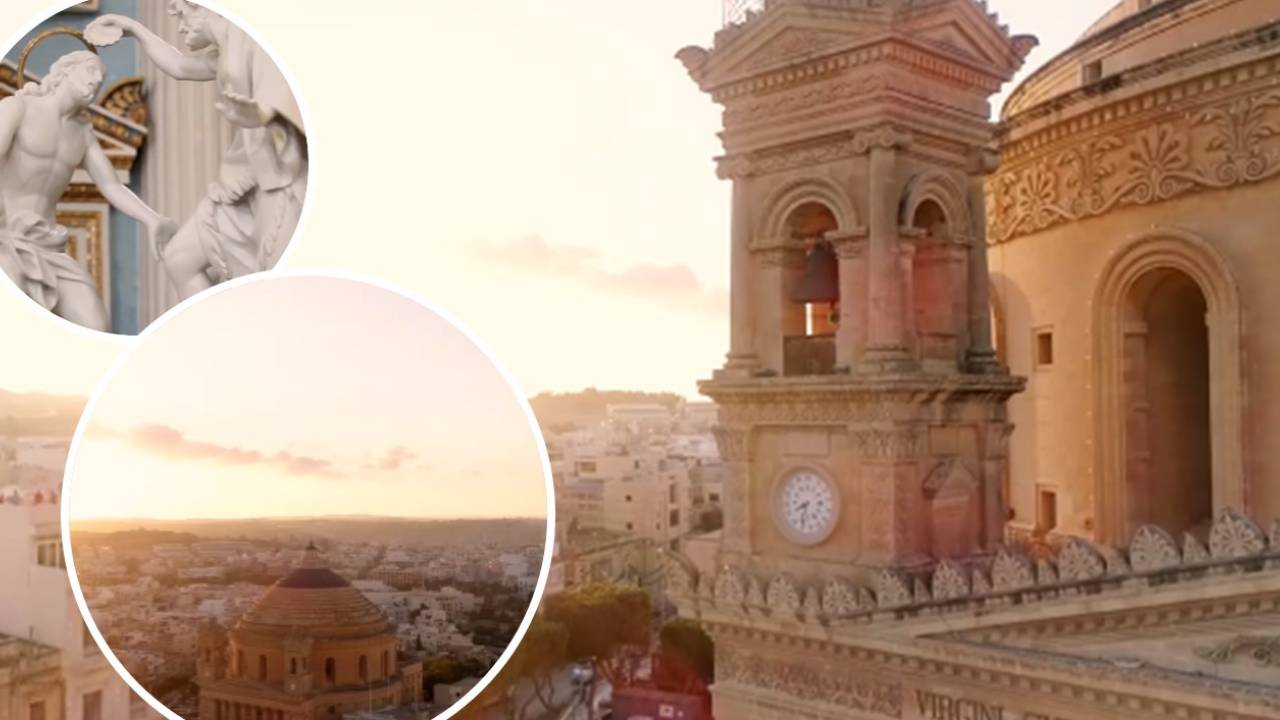 WATCH: Footage of Mosta’s Rotunda shows stunning details of this ...